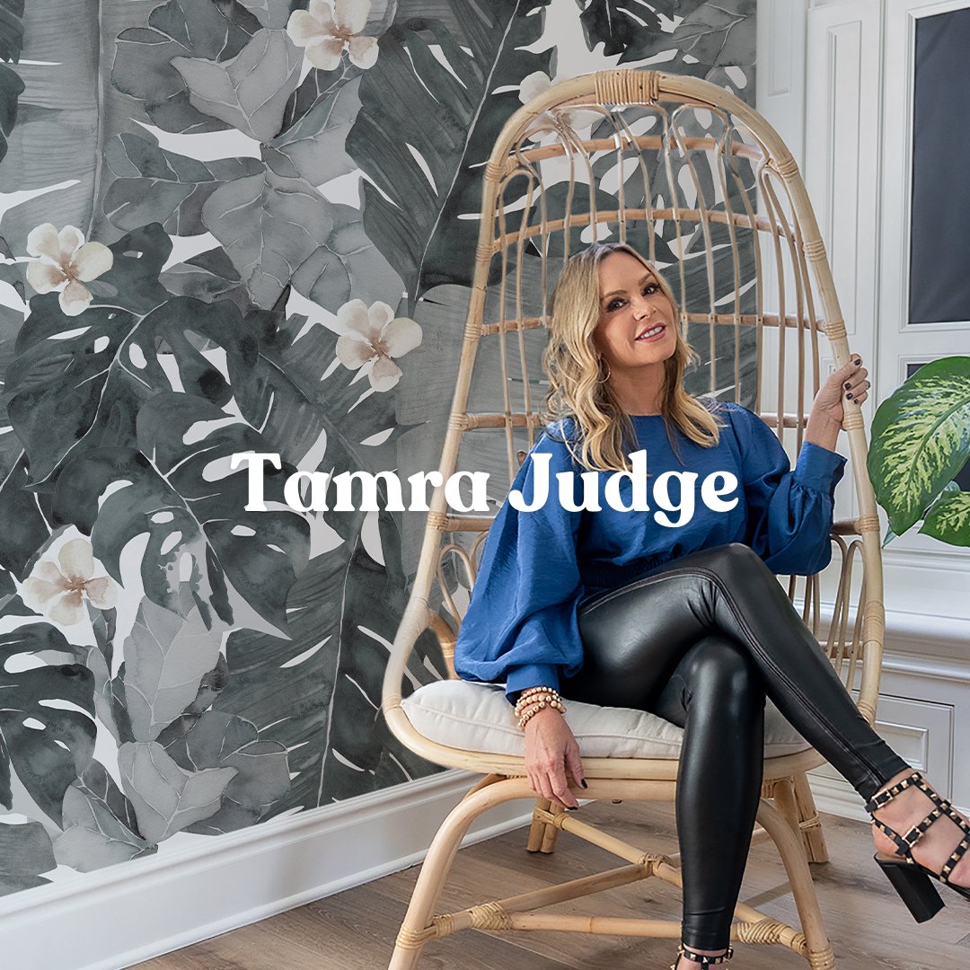 The Tamra Judge Line Wallpaper Collection | Wall Blush