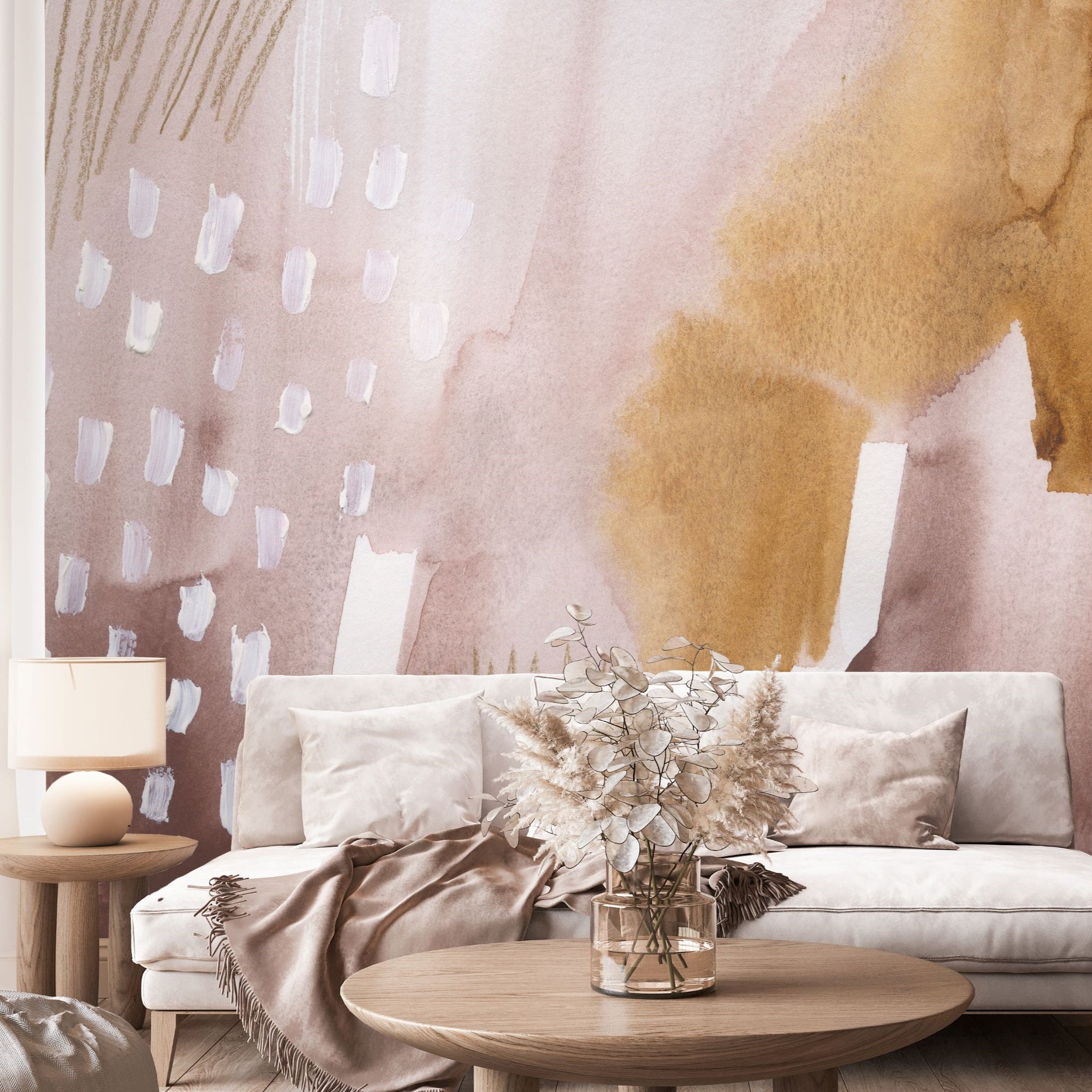 Coachella - Abstract Infinity Mural - Peel and Stick Wallpaper