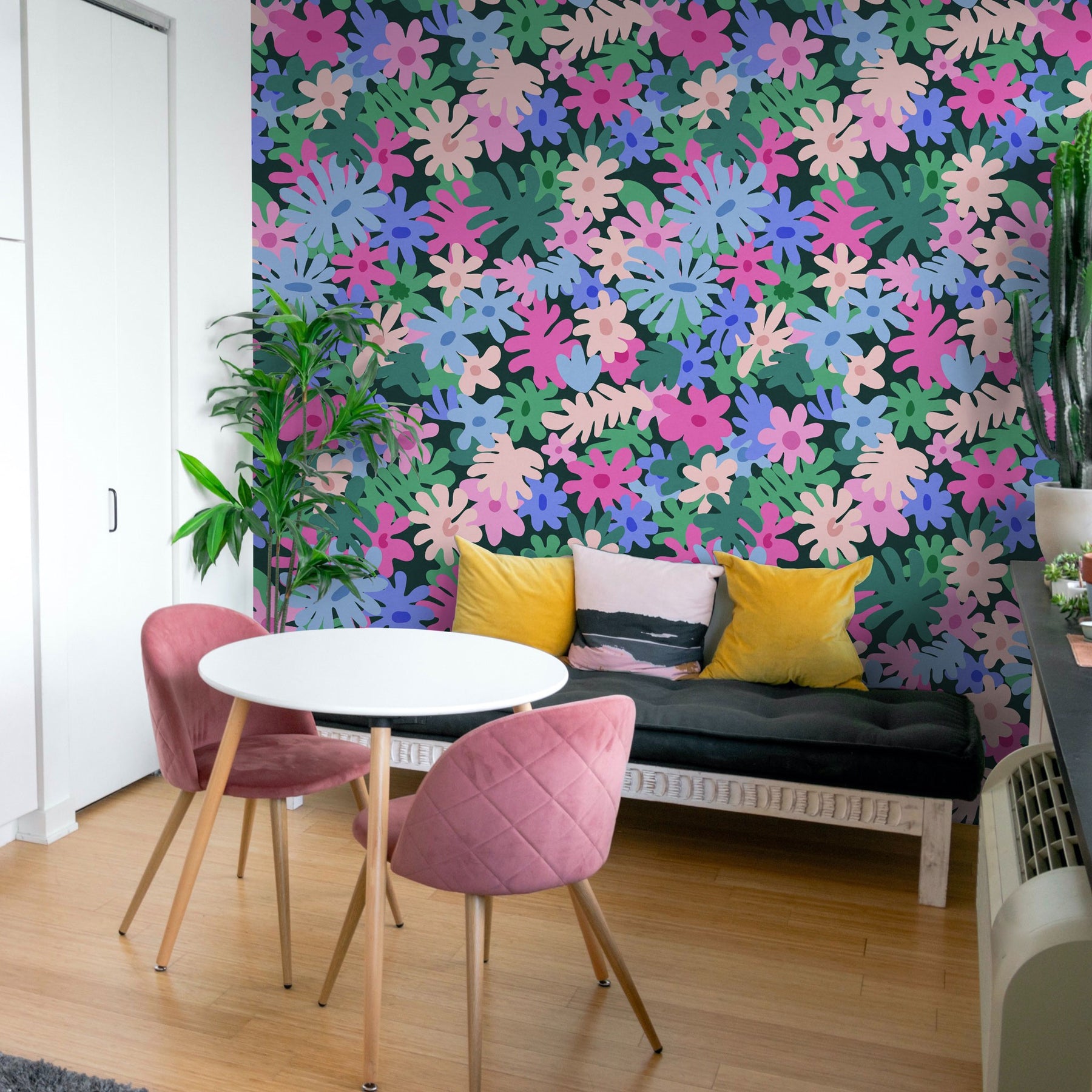 Mums the Word - Bold Floral Wallpaper