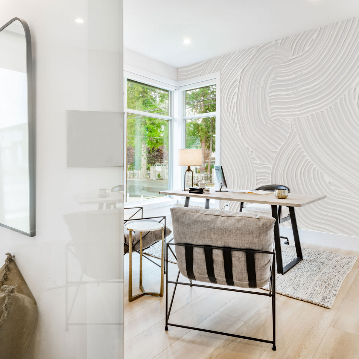 Ariella - Acrylic Infinity Mural - Peel and Stick Wallpaper