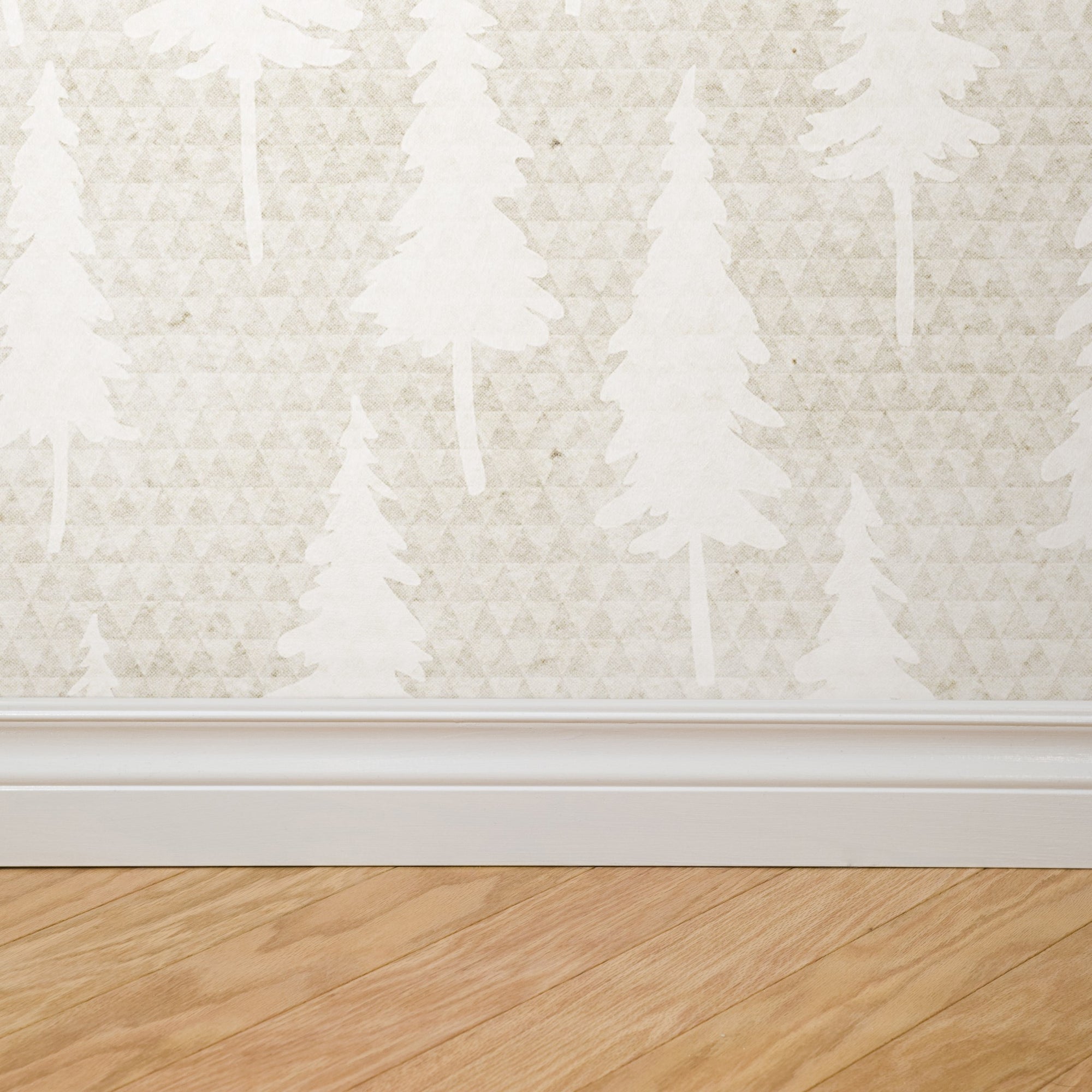 Wonderland - White Pine Tree Wallpaper