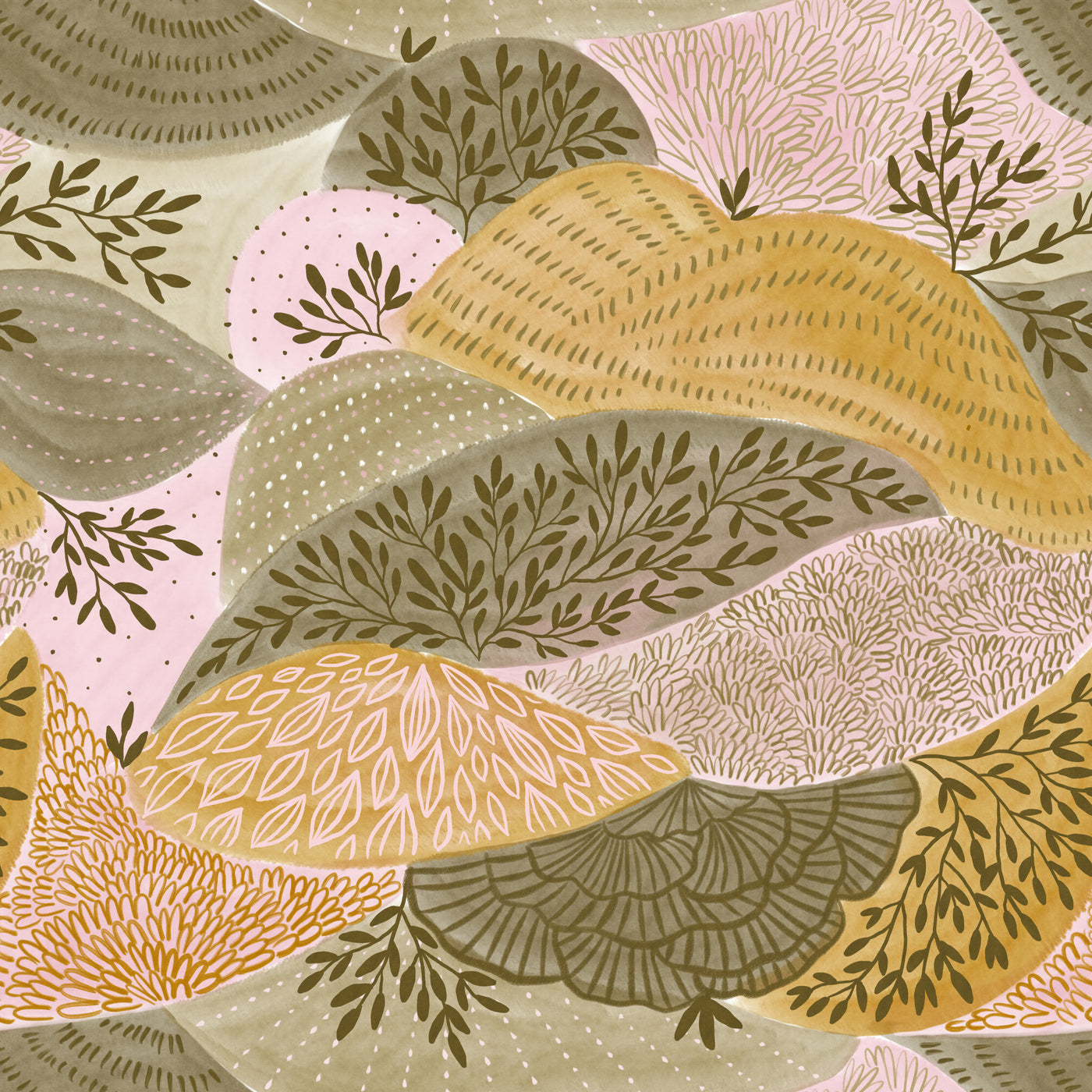 Dorsia - Soft Abstract Terrain Wallpaper