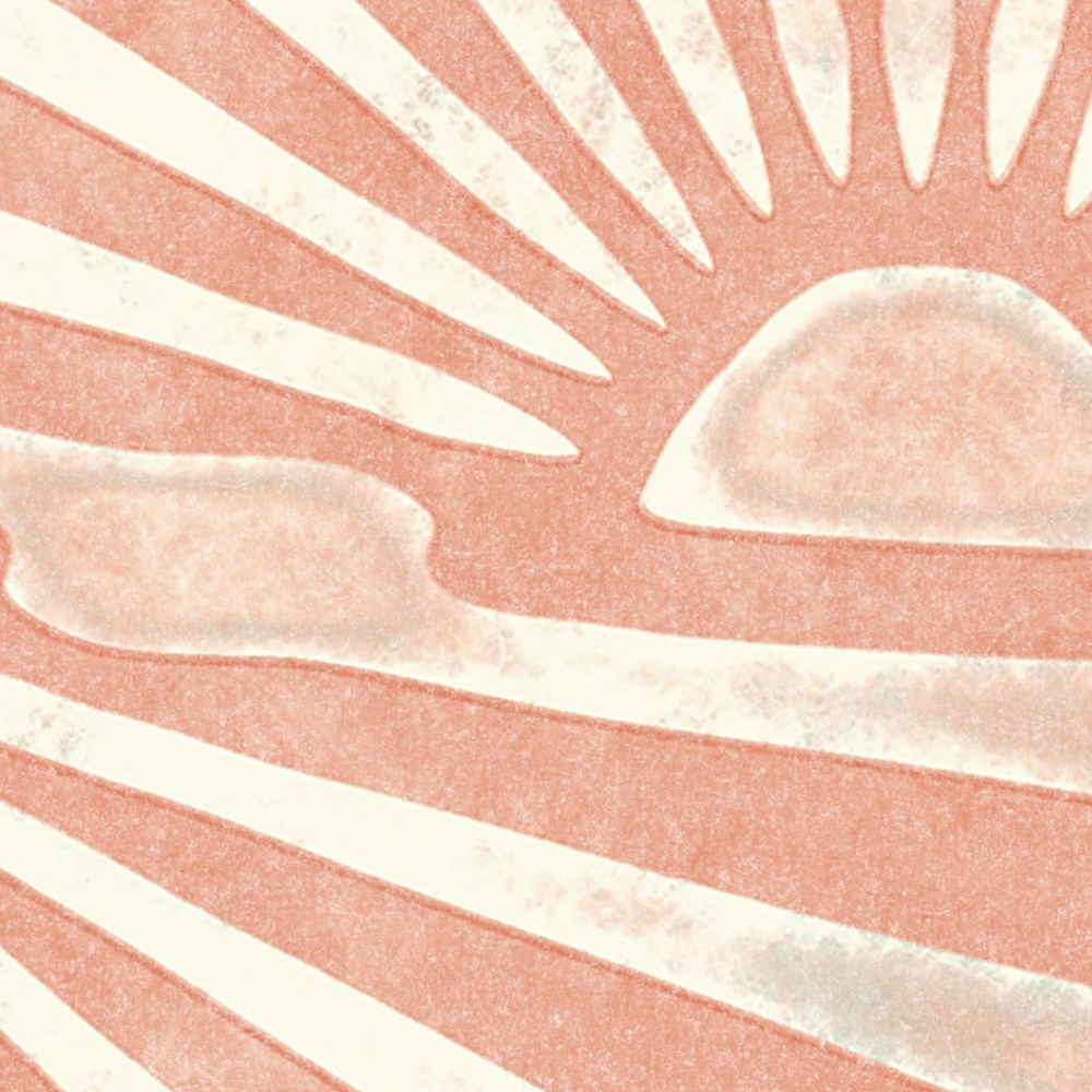 Lena - Boho Abstract Suns Wallpaper