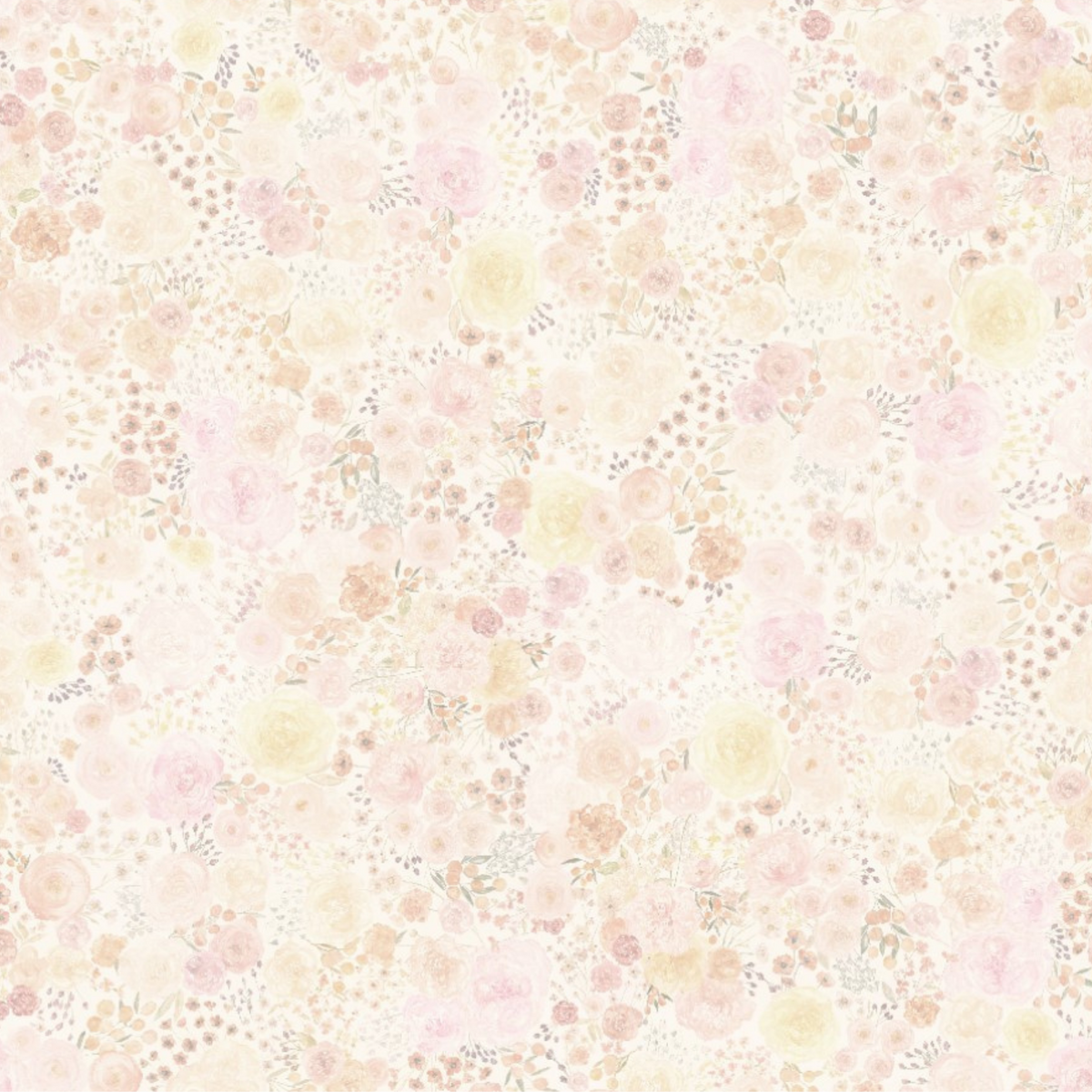 Lucy - Floral Watercolor Peel and Stick Wallpaper