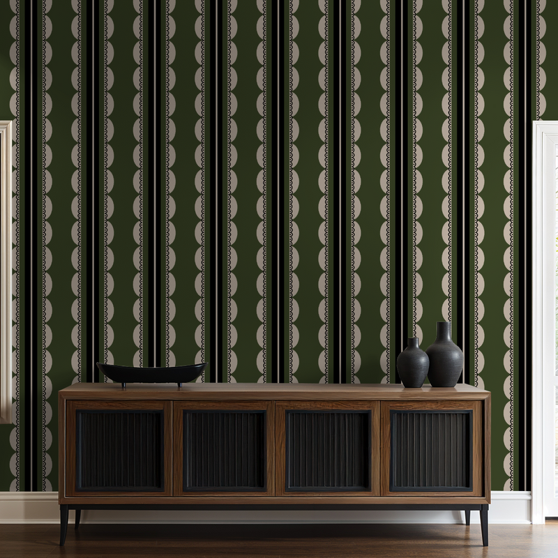 Sunday Scallop (Dark Green)