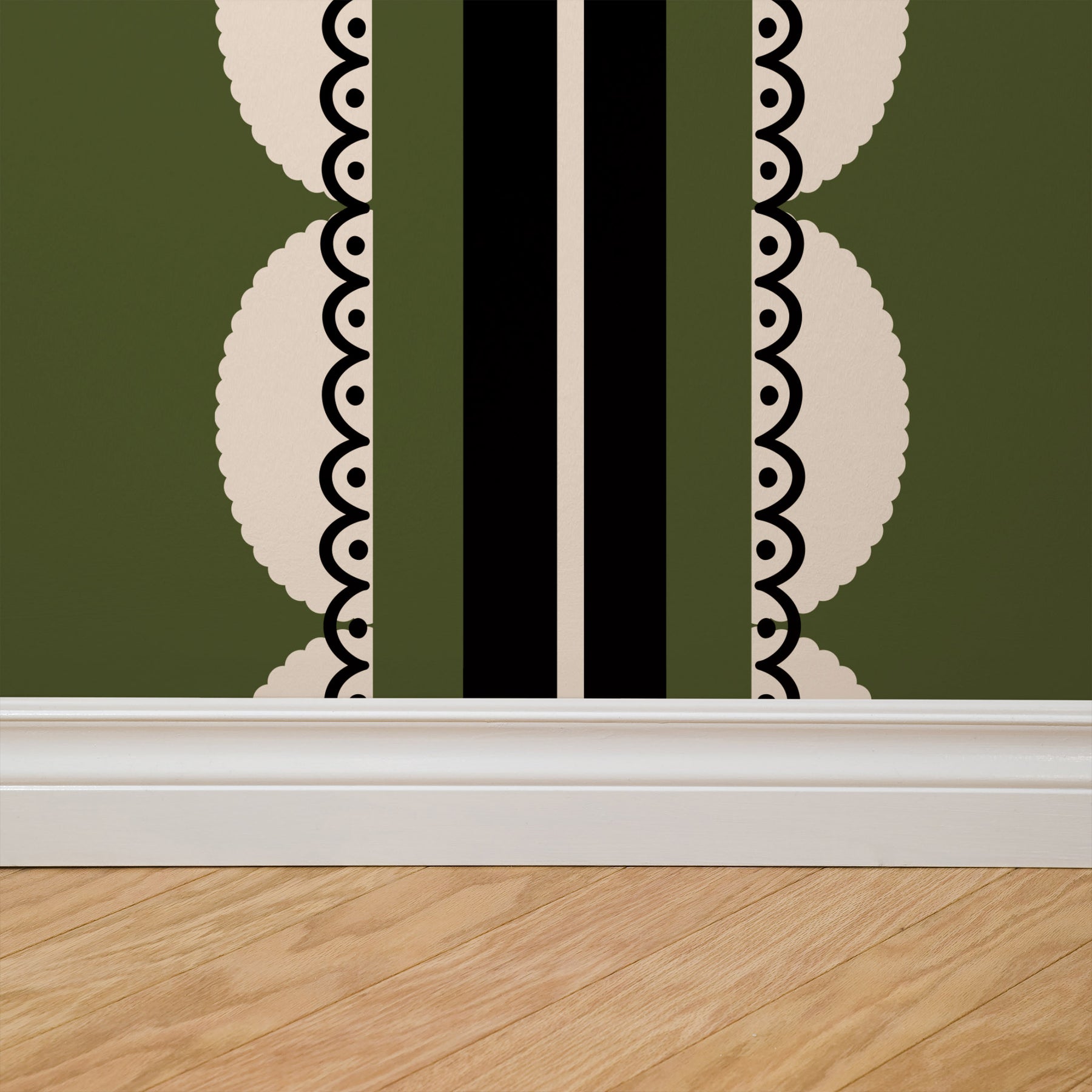 Sunday Scallop (Dark Green)