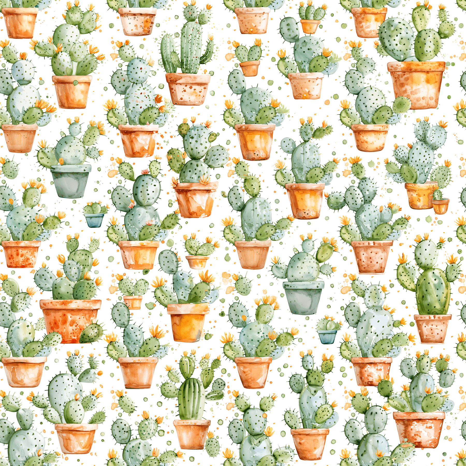 Prickly Paradise – Desert Cactus Wallpaper