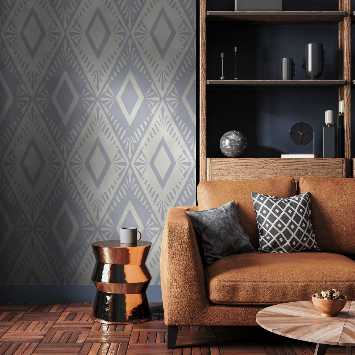 Gloria - Bohemian Geometric Wallpaper