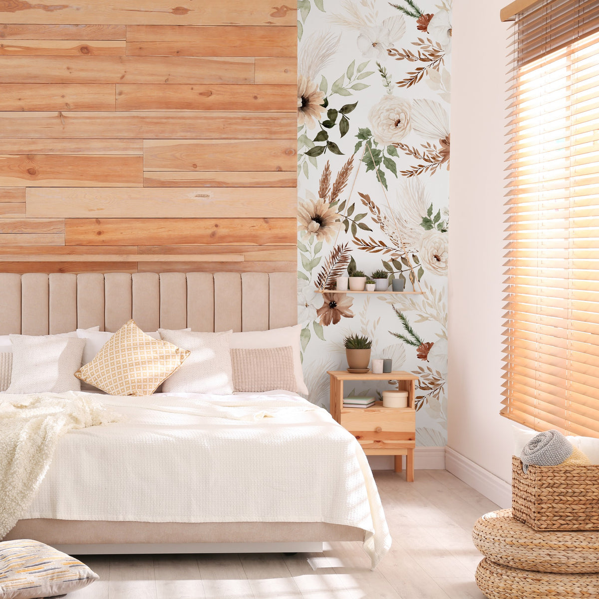 Ana (White) Wallpaper