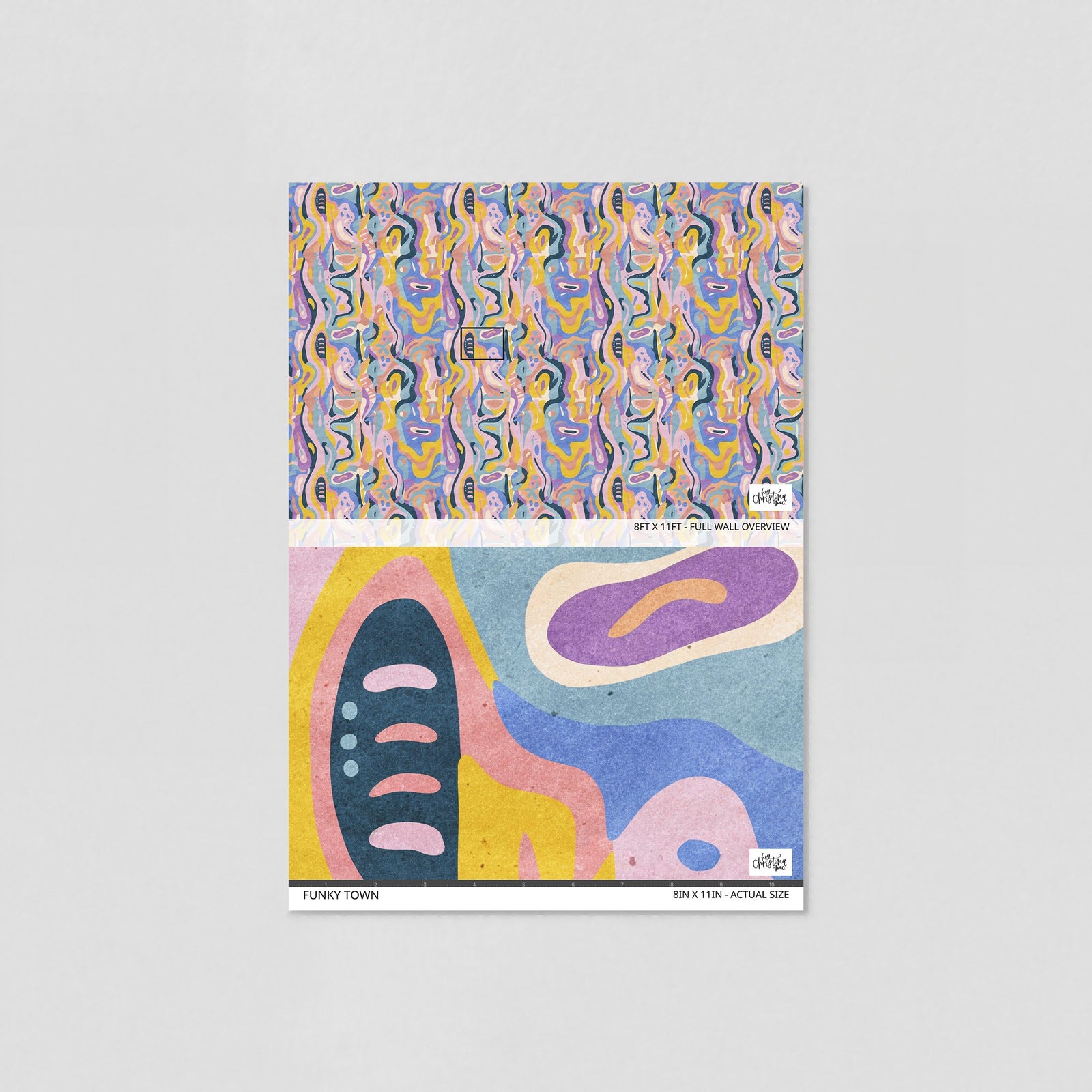 Funky Town - Fun Abstract Wallpaper