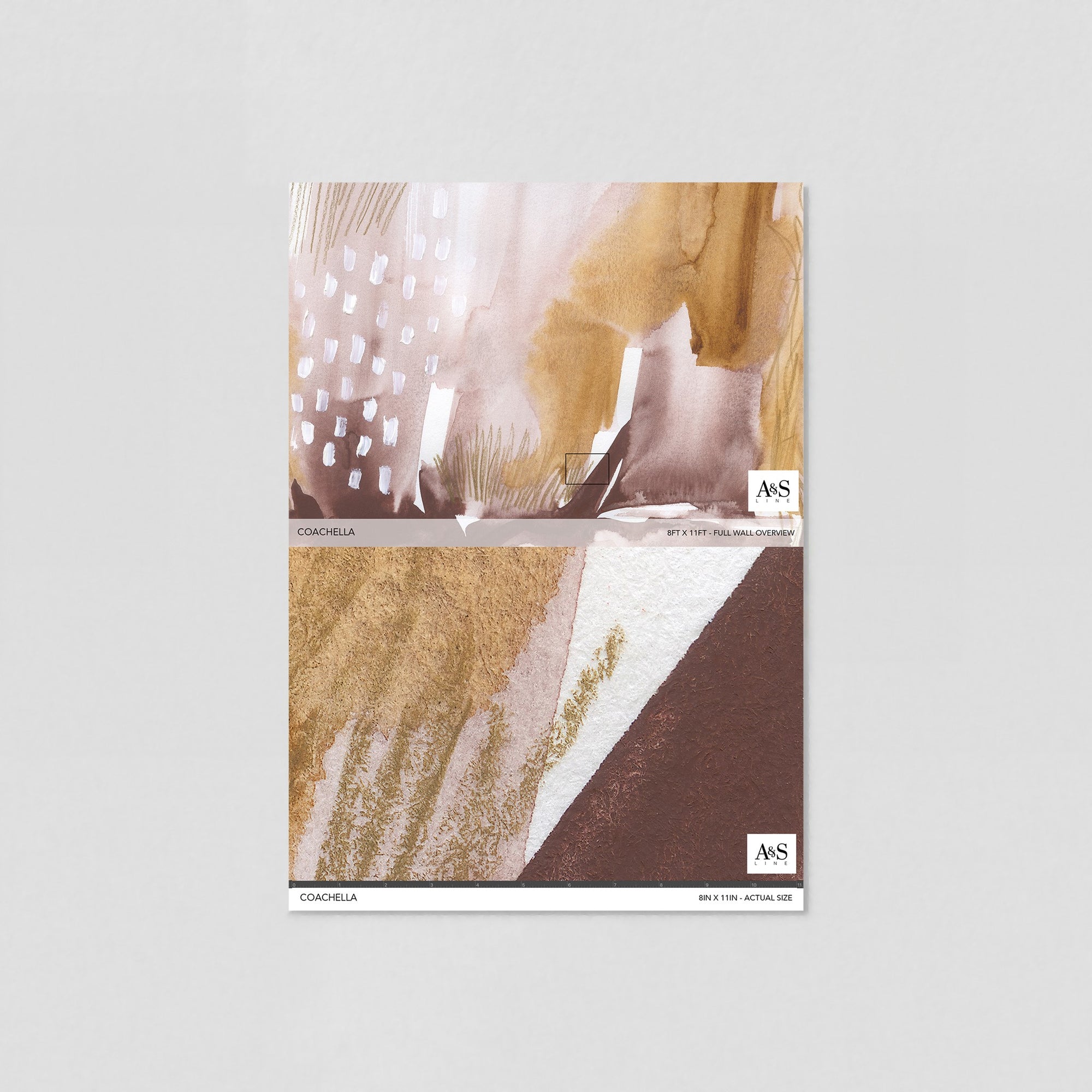 Coachella - Abstract Infinity Mural - Peel and Stick Wallpaper