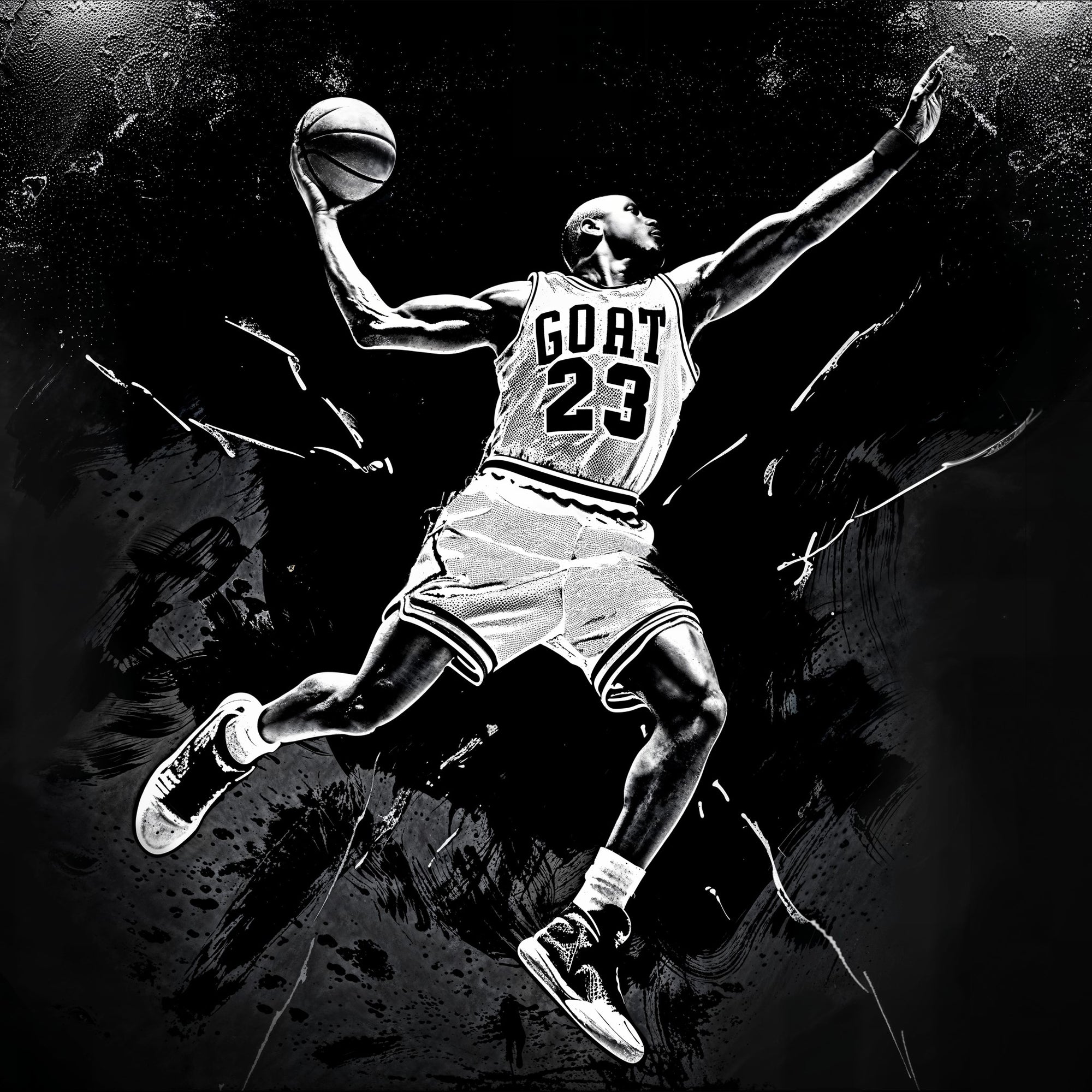 The GOAT - Basketball Wallpaper