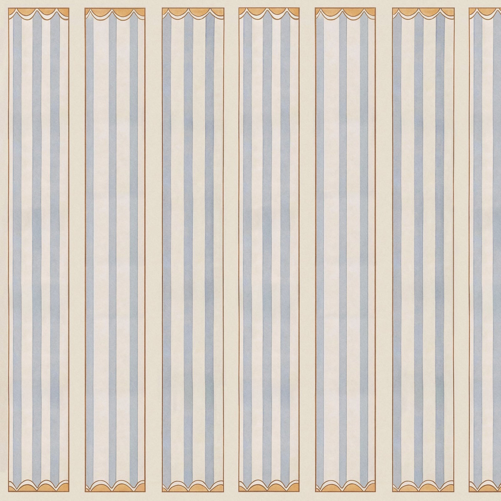 Whimsical Circus (Blue) Wallpaper