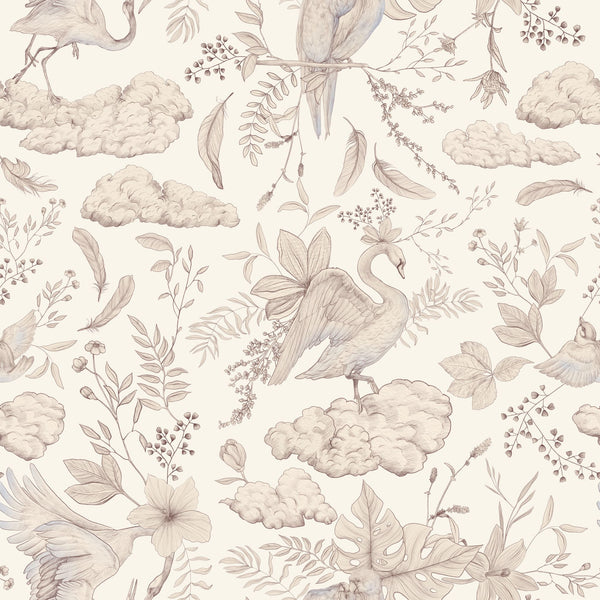 Odette - Dreamy Bird Wallpaper