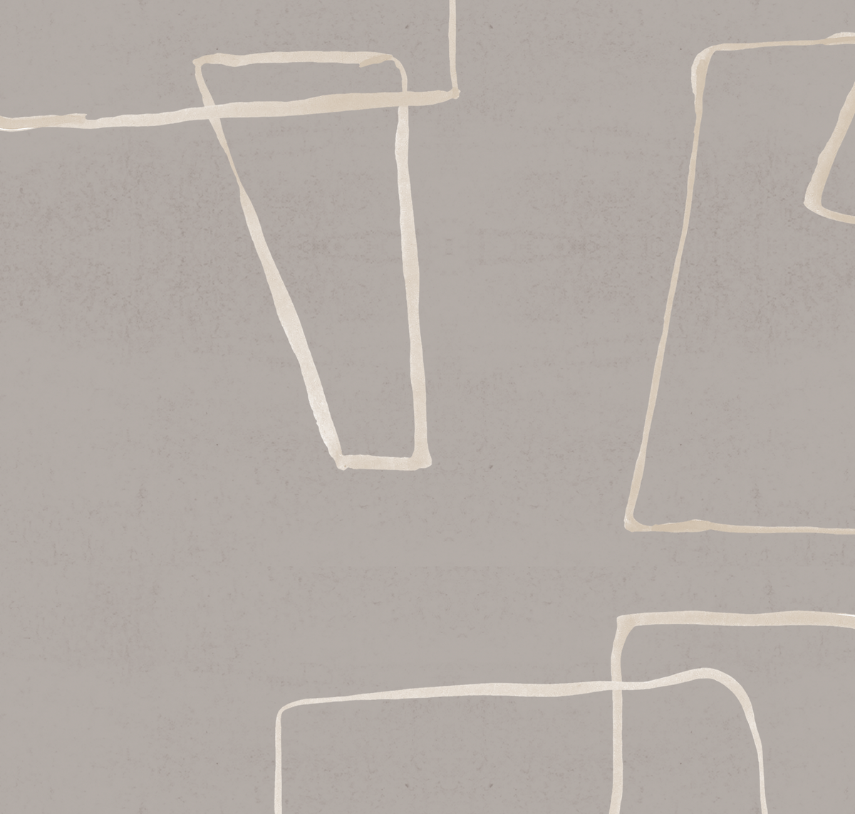 Greyson - Beige and Grey abstract peel and stick wallpaper